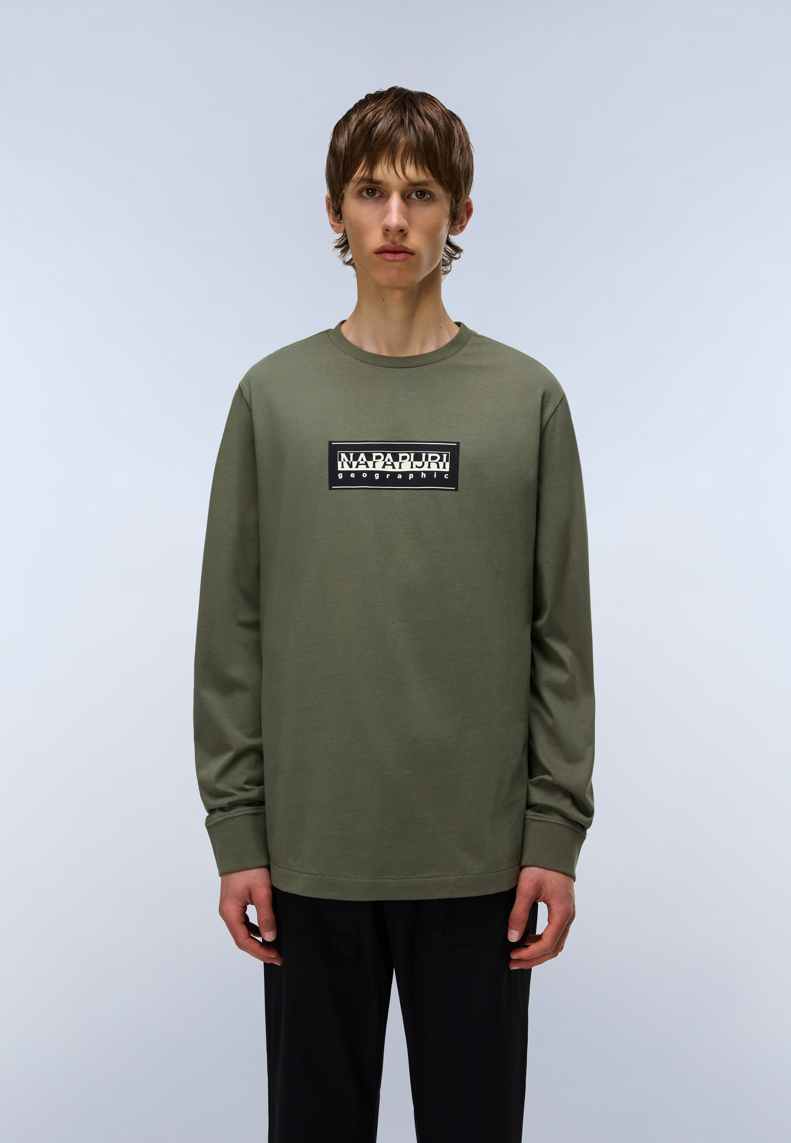 S-BOX LOGO LS TEA LEAF G0A | Napapijri Srbija online